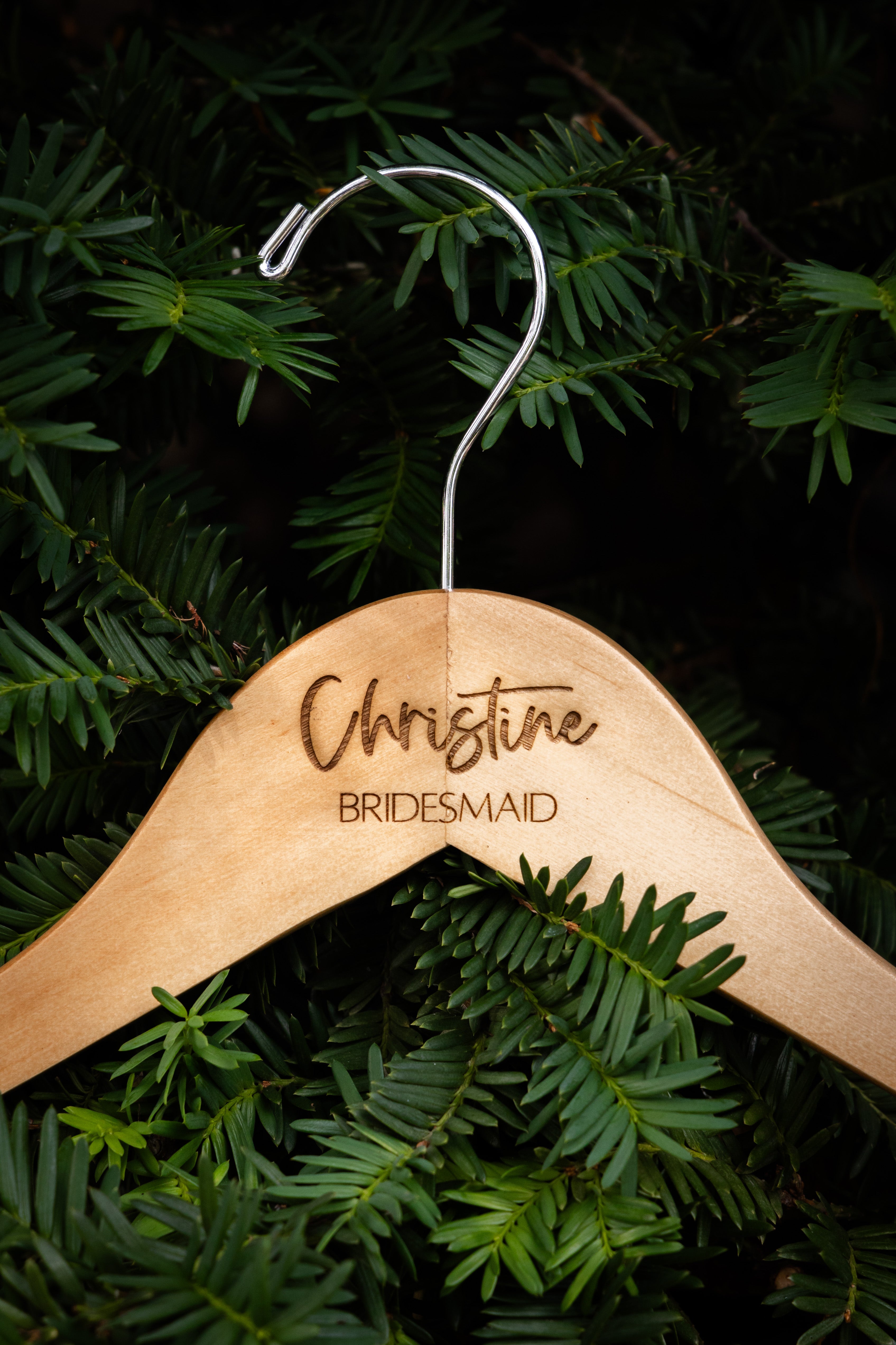 Personalized Engraved Wedding Dress Hangers for Bridal Party. Hanger C ...