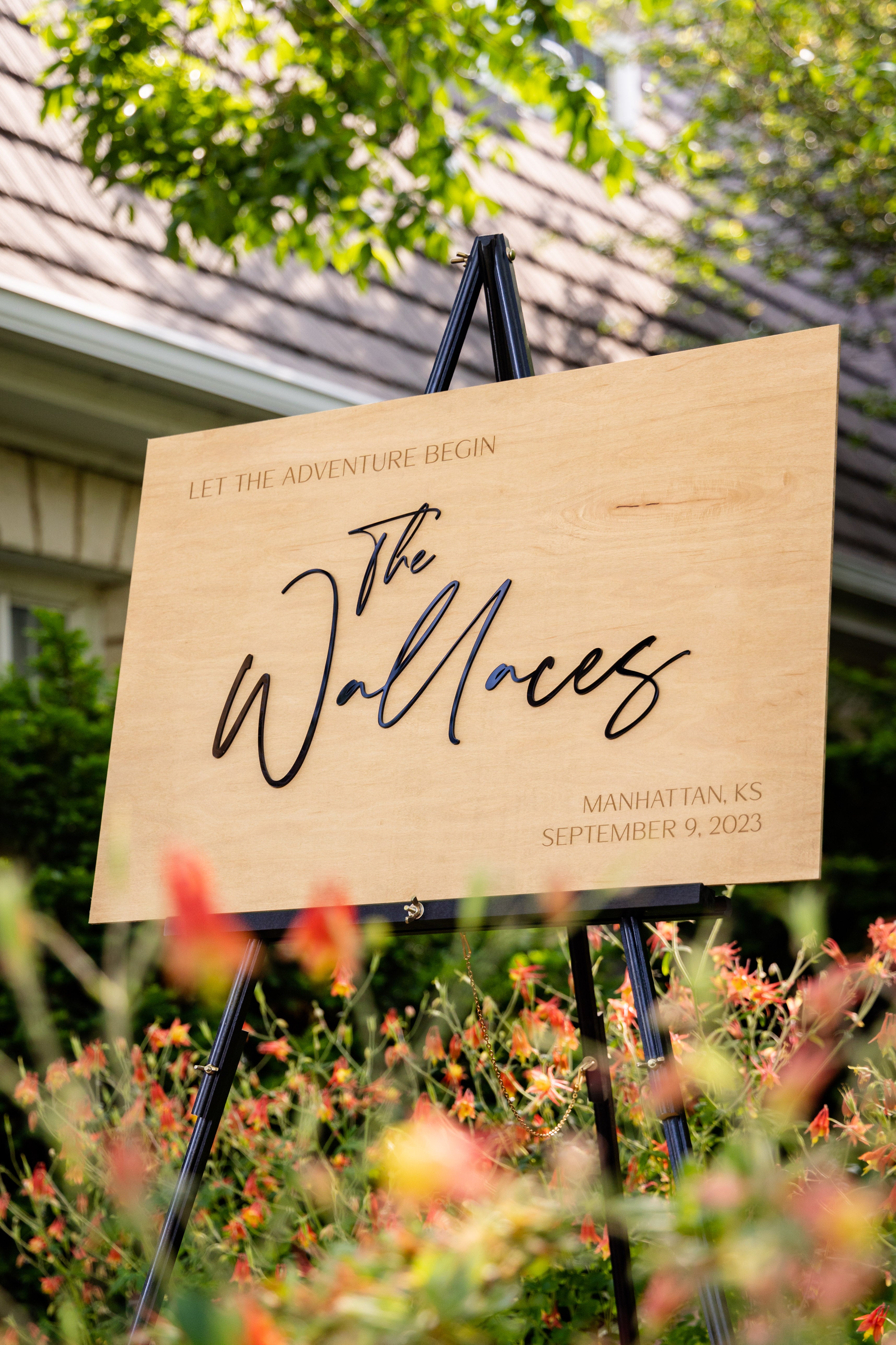 Welcome Wedding Sign, Personalized Wooden Welcome Wedding Sign, Weddin ...